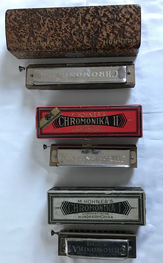 Hohner Chromonica with internal spring – Chromatic Harmonica History